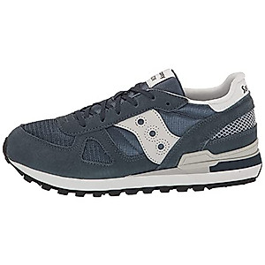 Saucony Shadow Original Sneaker, Navy/Grey, 2 US Unisex Big Kid