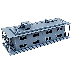 Outland Models Railway Scenery Structure Abandoned Motel 1:160 N Scale