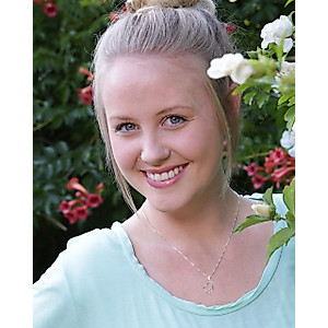 Sterling Silver Heart "Never Give up - You are Loved" Breast Cancer Survivor and Awareness Necklace