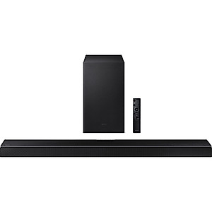 SAMSUNG HW-Q600A 3.1.2ch Soundbar w/Dolby Atmos/DTS:X HW-Q600A/ZA with Wireless Active Subwoofer Bundle with Sony RF400 Wireless Home Theater Headphones and 2 HDMI Cables