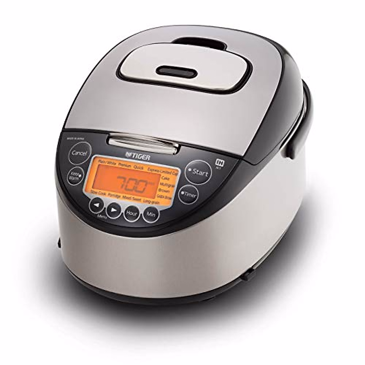 Tiger Corporation Tiger JKT-D10U 5.5-Cup (Uncooked) IH Rice Cooker, black & stainless steel
