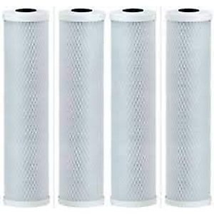 Compatible (OMB934-5) 10" 5M Carbon Block Replacement Filter Cartridges 4 Pack by CFS