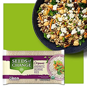 SEEDS OF CHANGE Certified Organic Jasmine Rice, Organic Food, 2 lb. bag