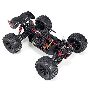 ARRMA RC Truck 1/8 KRATON 6S V5 4WD BLX Speed Monster RC Truck with Spektrum Firma RTR (Transmitter and Receiver Included, Batteries and Charger Required), Blue, ARA8608V5T2