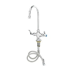 T&S Brass B-0300 Double Pantry Commercial Faucet, Chrome