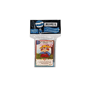 White 100 Japanese Size Card Sleeves: LDB Duel Brand Sleeves Compatible with Cardfight!! Vanguard Cards, Non-Slip Textured Back