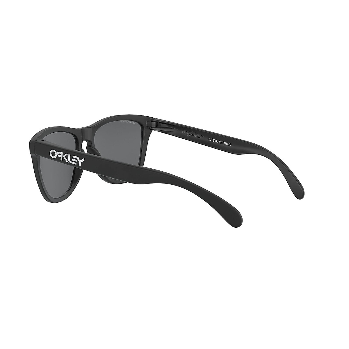 Oakley OO9013 Square Sunglasses, Matte Black/Prizm Black Polarized, 55 mm