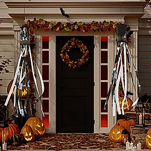 Cute Basset Hound Puppies 59 Inch Halloween Windsocks Hanging Decorations-for Front Yard Patio Lawn Garden Party Decor