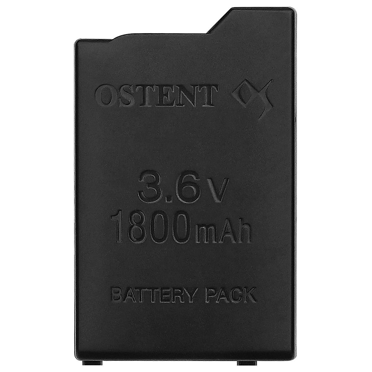 OSTENT High Capacity Quality Real 1800mAh 3.6V Lithium Ion Polymer Li-ion Polymer Rechargeable Battery Pack Replacement for Sony PSP 1000 PSP-110 Console
