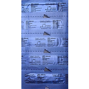 Precision Xtra Blood Glucose 100 Test Strips, OPEN BOX