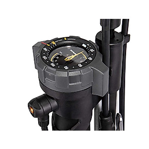 Topeak Joe Blow Booster Floor Pump w/SmartHead DX3 (TJB-BST3), Black, 29.1” X 9.8” X 7.3” (62002365AFFP)