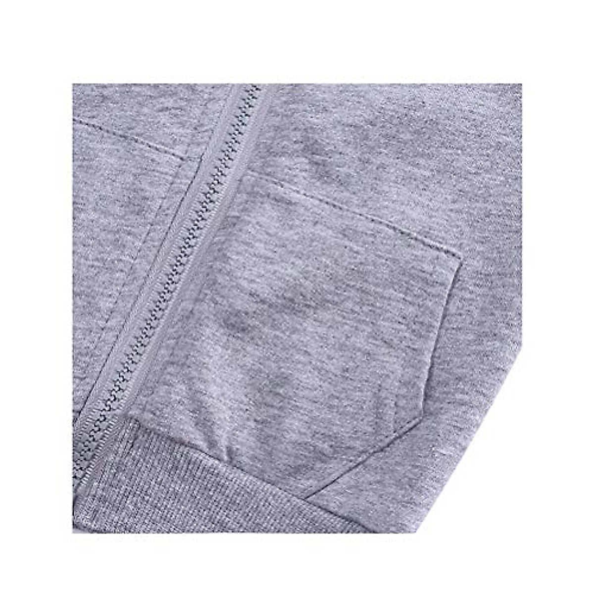 Baby Boy Girl Hoodie Tracksuit Zipper Jacket Outfits Set Gray