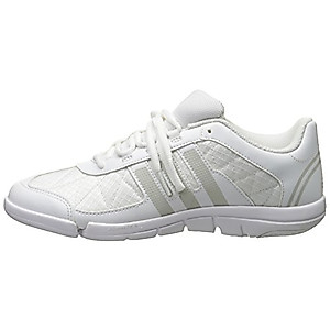 adidas Women's Shoes | Triple Cheer Cross-Trainer, White/Granite/Clear Grey, (6.5 M US)