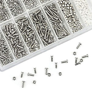 Eyeglass Repair Kit,Glasses Screws and 6 Pcs Magnetic Eyeglass Screwdrivers and for Glasses,Sunglasses,Watches Electronics Computer Repair