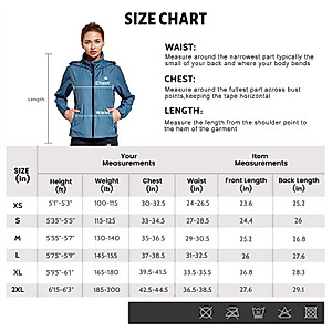 FitsT4 Sports Women's Cycling Running Jackets Lightweight Windproof Bike Windbreaker Reflective with Hood Light Blue Size XL