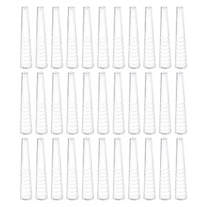 50pcs Tweezer Covers Transparent Tweezer Tip Covers Silicone Grafting Eyelashes Tips Covers Transparent Tweezer Point Protectors