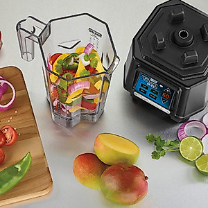 Waring Commercial TBB160P6 TORQ 2 Horsepower Blender, Electronic Keypad with 60-Second Countdown Timer and a 64 oz. BPA Free Copolyester Container, 120V, 5-15 Phase Plug