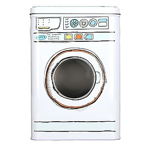 jerss Powdered Laundry Detergent Container Machine Storage Bucket Storage Box Modeling Packing Box Snacks Washing Powder Household Pottery Wheels Accessories