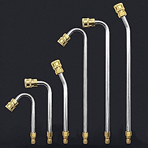 DOITOOL Pressure Washer Wand, Stainless Steel Replacement Lance Extension Wand, Sprayer Wand Replacement for Cleaning Irrigation Garden, 1/4 Inch Quick Connector (6. 7 Inch)