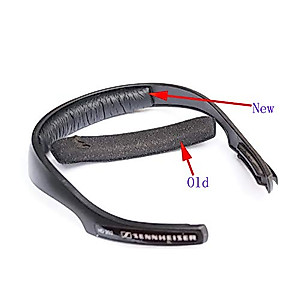 V-MOTA Earpads Compatible with Sennheiser HD203 Closed-Back DJ Headset,Replacement Leather Cushions Repair Parts (1 Set)