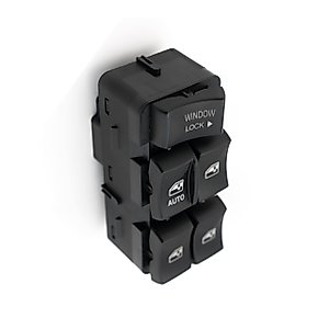 Master Power Window Switch - Driver Side Door - Compatible with Chevy Impala & Buick Rendezvous 2000-2005 - Replaces GM part 10283834, 10422427, 901-001