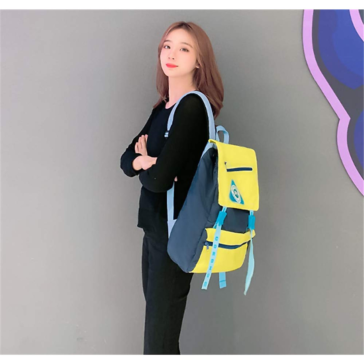Call Me Your Name Backpack Unisex Rucksack Shoulder Bag Yellow Blue New