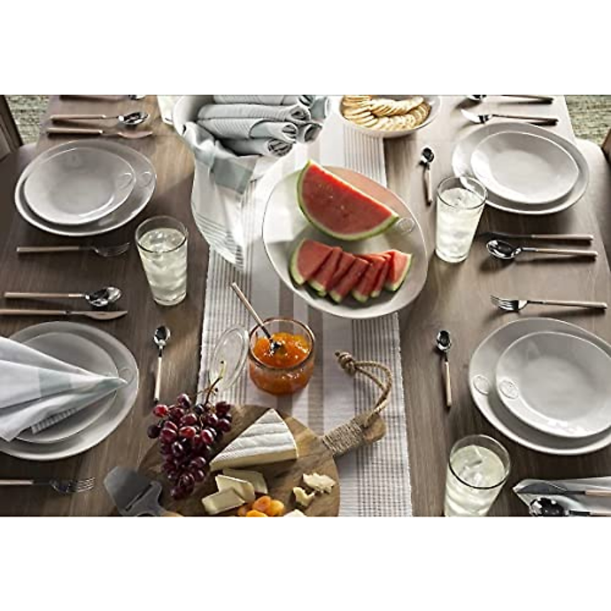 Drinking Glasses - Set of 10 - 16oz. Margarita Glasses Glass Cups - Dishwasher Safe Cocktail glasses - Clear Heavy Base Tall Beer Glasses, Water Glasses, Bar Glass, Wine, Juice, Iced Tea