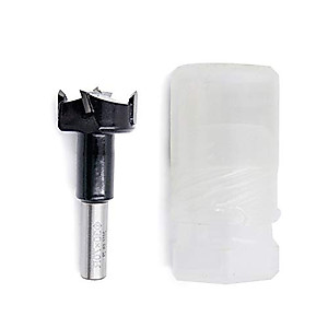 TIDEWAY Forstner Drill Bits 30mm Dia 10mm Shank, Auger Opener, Woodworking Hinge Hole Drilling Boring Bit Cutter,Brad-Point Drill Bits for DIY