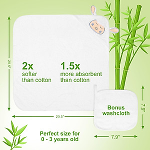 My First Noahs Ark 7 pcs Baptism Gift Set, Dedication, Christening and Baptism Gifts for Boys and Newborn Baby, Includes Washcloth and Hooded Towel, Baby Bath Book, 3 Bath Toys and Gift Bag