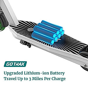 Gotrax Scout Electric Scooter for Kids Ages 4-7, Max 3 Miles Range and 6Mph Speed, 5" Flash Front Wheel and Unique Pedal Light, UL2272 Certified Aprroved Electric Kick Scooter for Boys Girls Pink