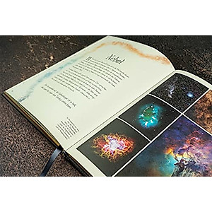 Wundervolle Welt der Sterne: Ein Weltall-Bilderbuch für die ganze Familie. Hochwertig ausgestattet mit Lesebändchen, Goldfolie und Goldschnitt