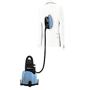 Laurastar Lift Plus Steam Iron in Blue Sky: Swiss Engineered 3-in-1 Steam Generator that Irons, Steams, and Purifies Your Clothes
