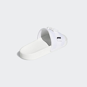 adidas Originals adilette White/White/Black 8 B (M)