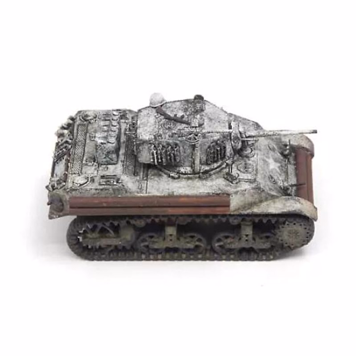 FloZ for S-Model US M5A1 Stuart Light Tank Snow Coating 1/72 Tank Pre-Built Model
