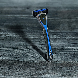 Personna Men's 5 Blade Razor System - Mens Shaving Razors - Razor Handle with 12 Replacement Cartridges