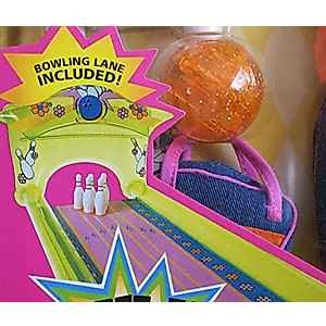 Barbie Bowling Party JANET Doll AA w Bowling Pins, Bowling Ball & More! (1998)
