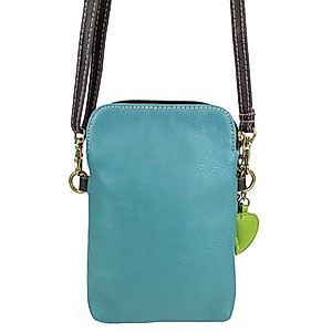 Chala Dragonfly Turquoise Cellphone Crossbody Handbag - Convertable Strap
