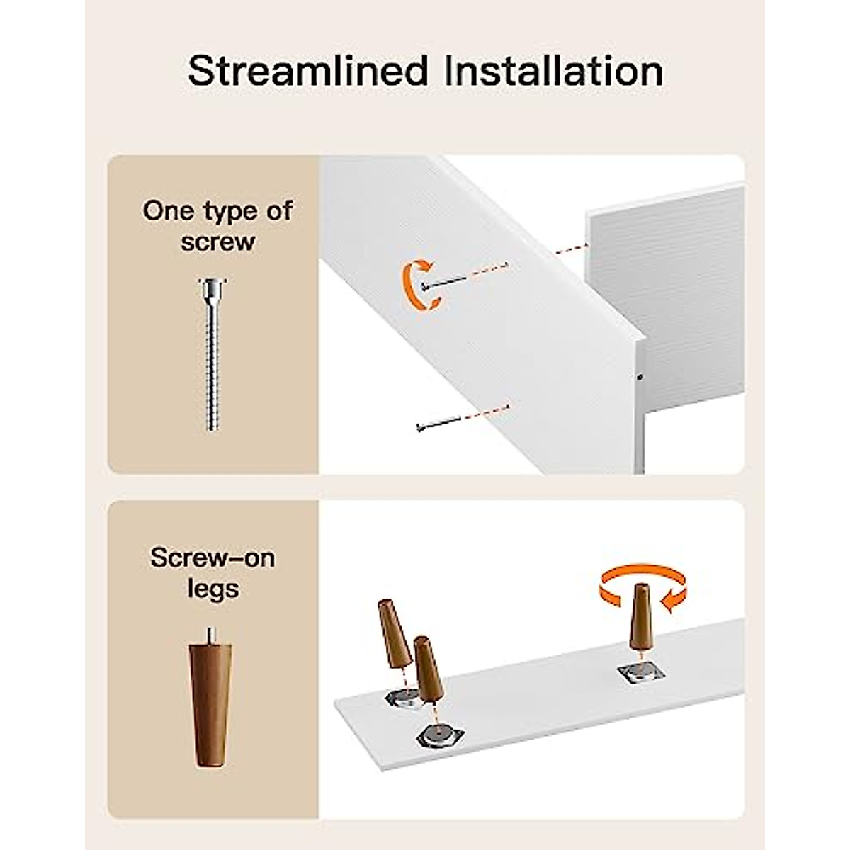 Pipishell 9-Cube Bookshelf, Bookcase with 3 Height-Adjustable Shelves and Solid Legs, Cube Storage Shelf, Modern Freestanding Open Bookshelf for Living Room, Bedroom, White, PIBS04W