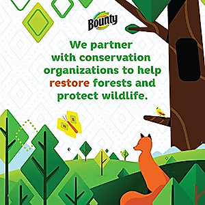 Bounty Paper Napkins, White, 200 Count (Packaging May Vary)