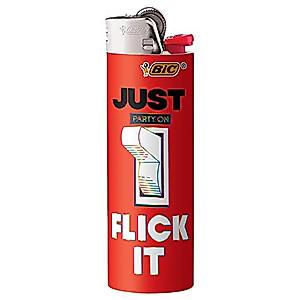 BIC Special Edition Flick My BIC Series Lighters, Set of 8 Lighters