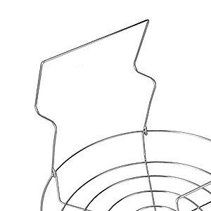 Fdit Stainless Steel Canning Rack, Kitchen Insulated Canning Steam Basket Anti Rust Anti Scalding Foldable Contoured Steel Handles Rack