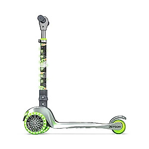 Jetson Disney Grogu™ 3-Wheel Kick Kids Scooter, LED Lights on Stem & Light-Up Wheels, Lightweight Frame, Height-Adjustable Handlebar, Lean-to-Steer System, Easy-Fold Mechanism, Ages 3+, JBYOD-3KIK