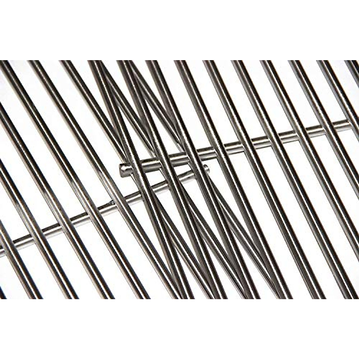 Htanch SE1343(3-Pack) 16 3/8" Stainless Steel Cooking Grid Grates Replacement for Backyard BY14-101-001-099, GBC1449W-C, GBC1449WBS-C, GBC1449WRS-C Uniflame GBC1030W GBC1030WRS GBC1030WRS-C, GBC1134