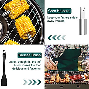 Griddle Accessories, Lidlife 31pcs Flat Top Grill Accessories for Blackstone and Camp Chef, Griddle Grill Tools Set for Professional BBQ, Grill Set with Spatula,Tongs,Bottle, Egg Ring and Carry Bag