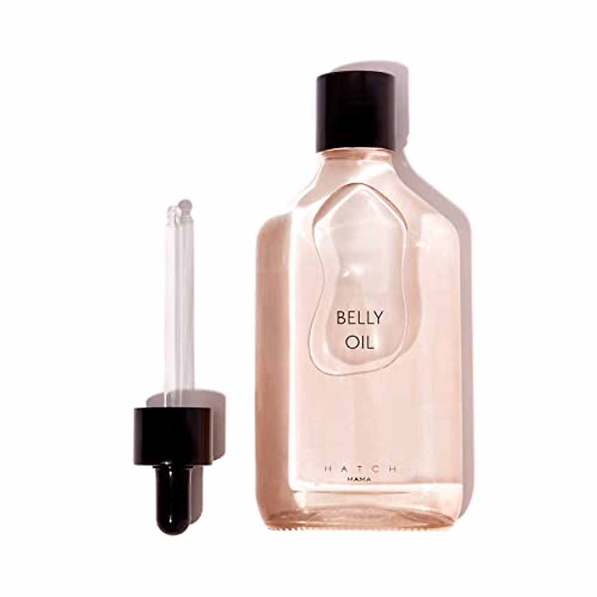HATCH Belly Oil - 6.7oz Quick-Drying Belly Oil - Vegan & Plant Based Nutrient Rich - Supports Skin Throughout Pregnancy