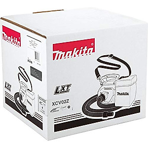 Makita XCV02Z 18V LXT® Lithium-Ion Cordless 3/4 Gallon Portable Dry Dust Extractor/Blower, Tool Only