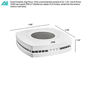 Ecotech 43119102: Aqua Illumination Prime Hd Reef Led Light Fixture, White, 60W