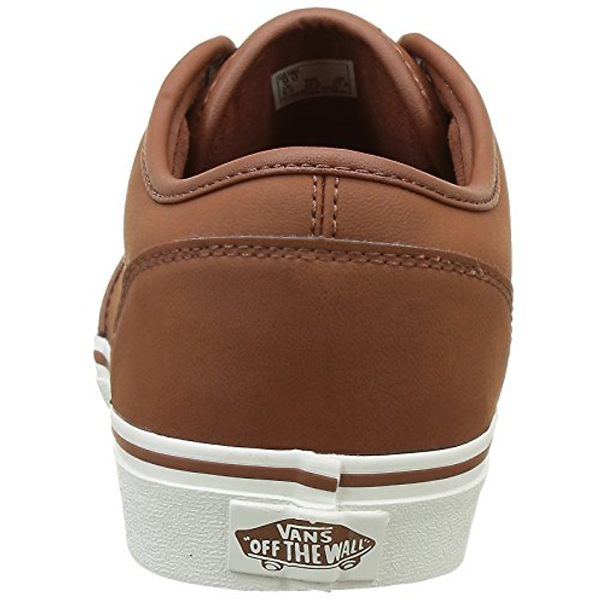 Vans Men's Atwood Leather Shoes 8.5 M, Brown Marshmallow