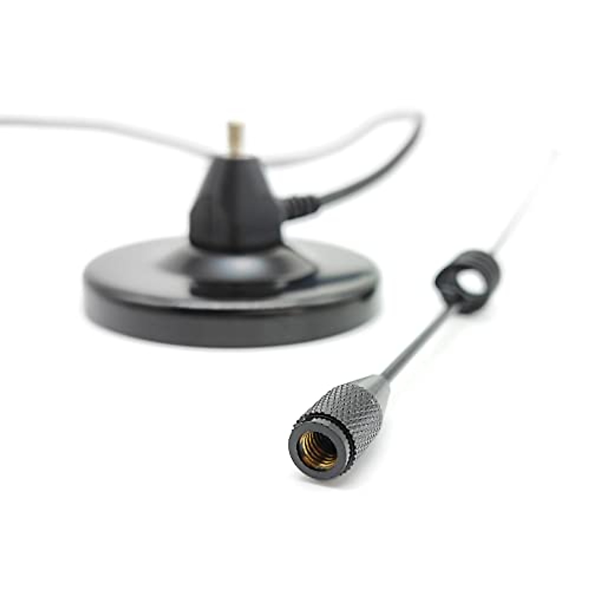 Dualband Antenna 2meter 70cm Mobile VHF/UHF Ham Radio (137-149, 437-480 Mhz) Mag Mount Magnet Base PL-259 Connector, 10 Ft RG58 Cable