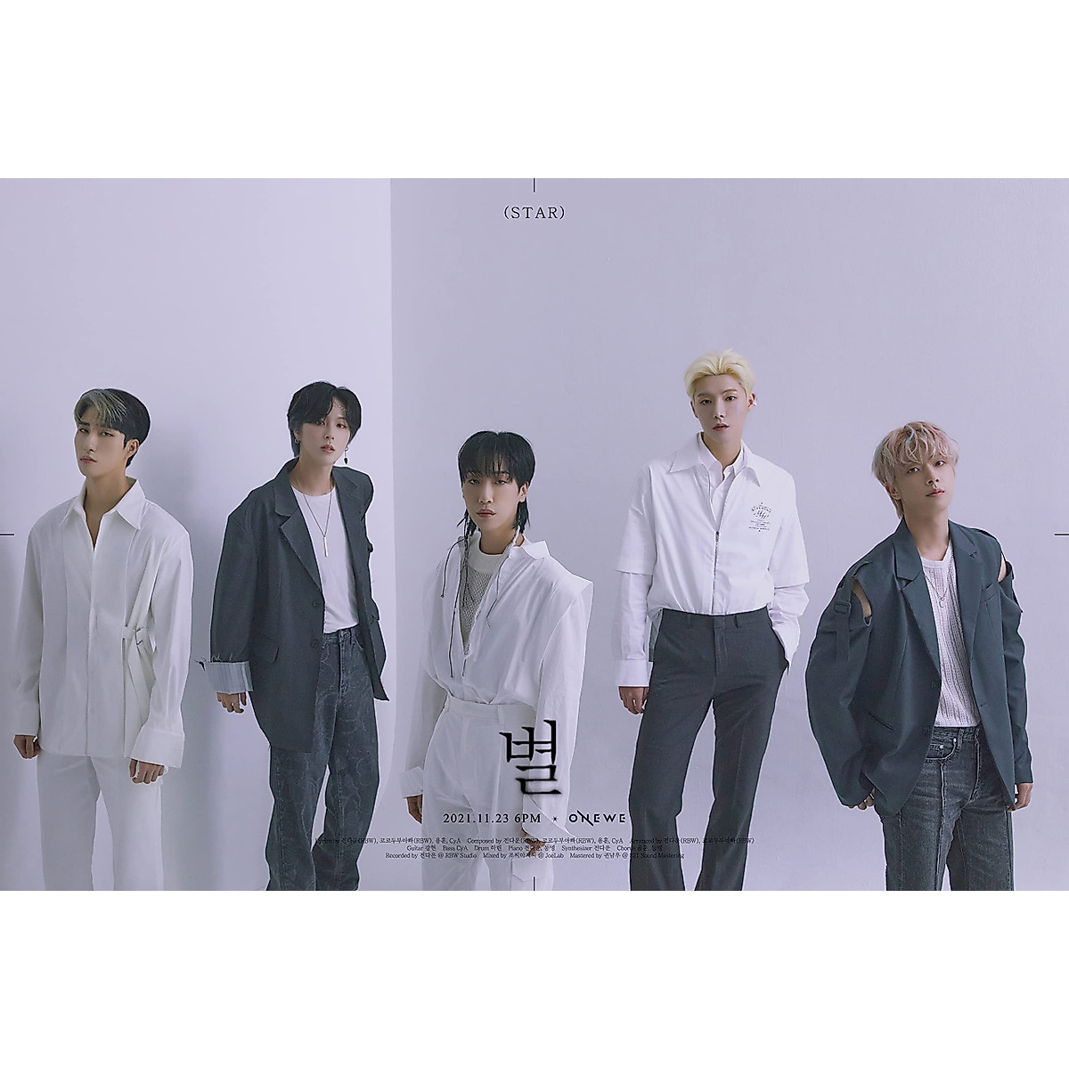 ONEWE STUDIO WE : Recording #2 2nd Demo Album Contents+Tracking Kpop Seald